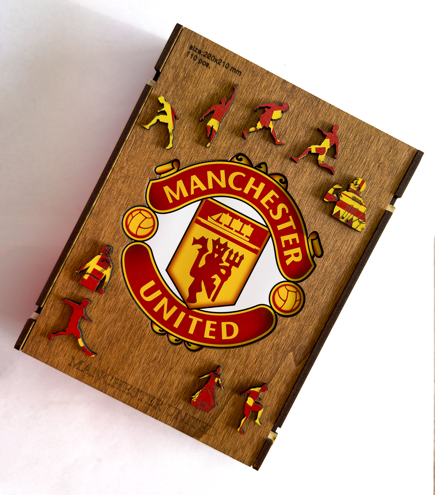 Manchester United - Klasik - Drevene puzzle — T-Tatra
